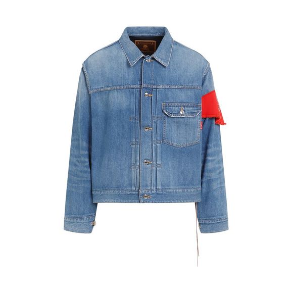 Mastermind Japan | Jackets & Coats | Mastermind Japan St Denim Jacket ...
